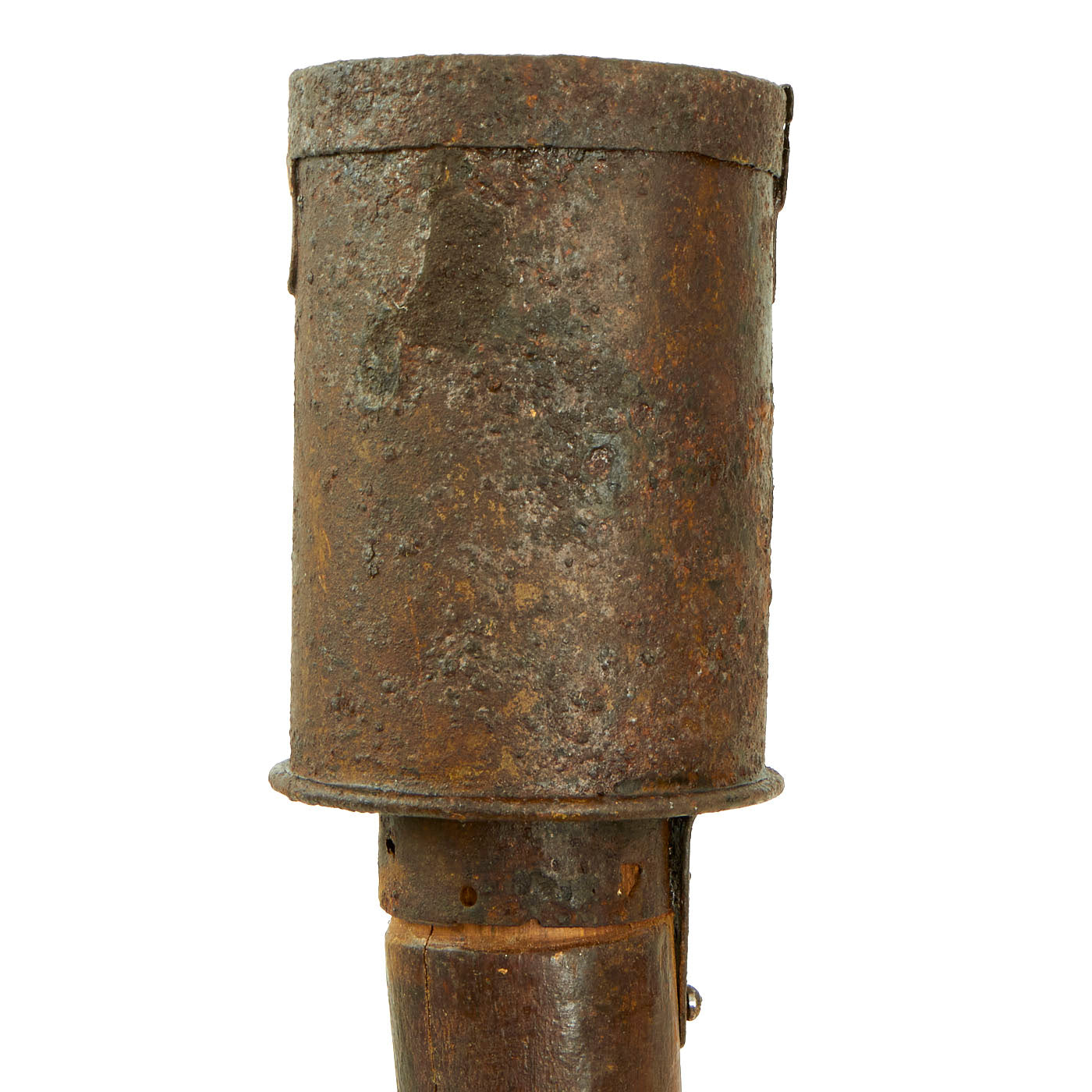Original Austro-Hungarian WWI Stick Grenade with Pull Ring & String ...