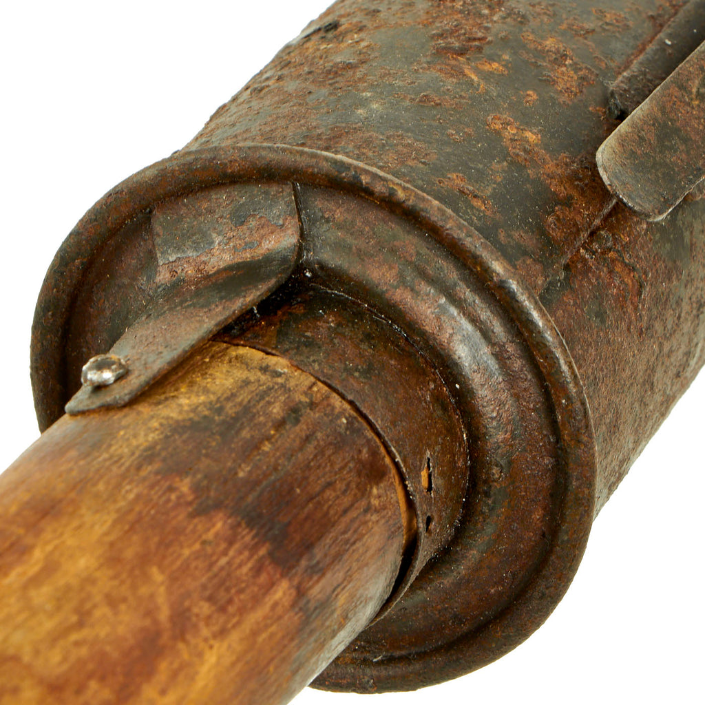 Original Austro-Hungarian WWI Stick Grenade with Pull Ring & String ...