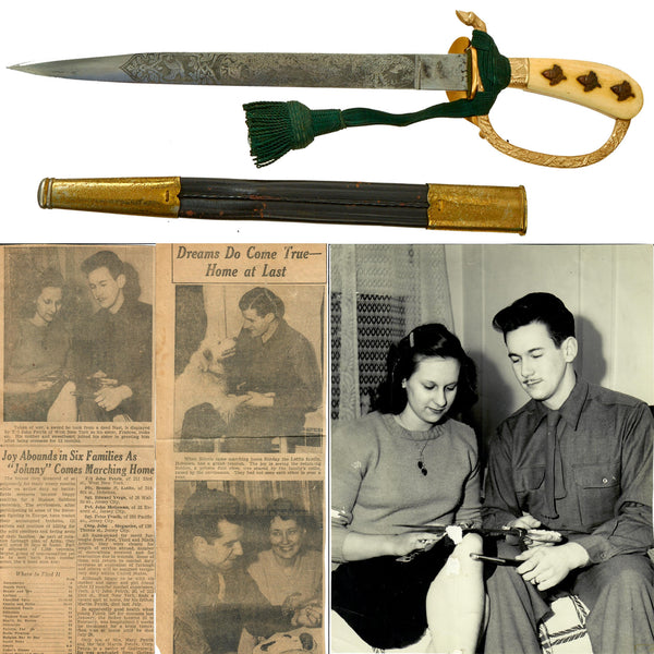 Original German WWII Senior Forestry Official Hirschfanger Cutlass By ...