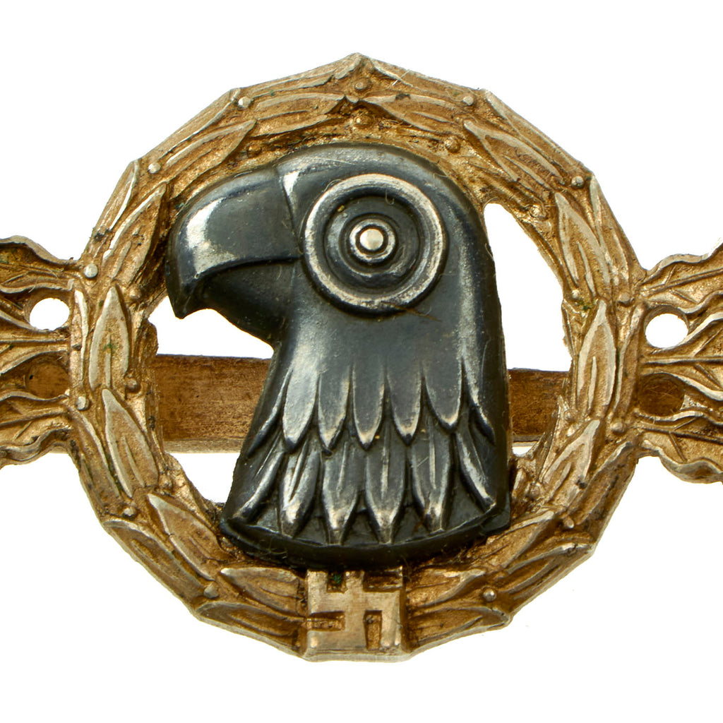 Original German WWII Luftwaffe Silver Grade Cased Front Flying Clasp f ...