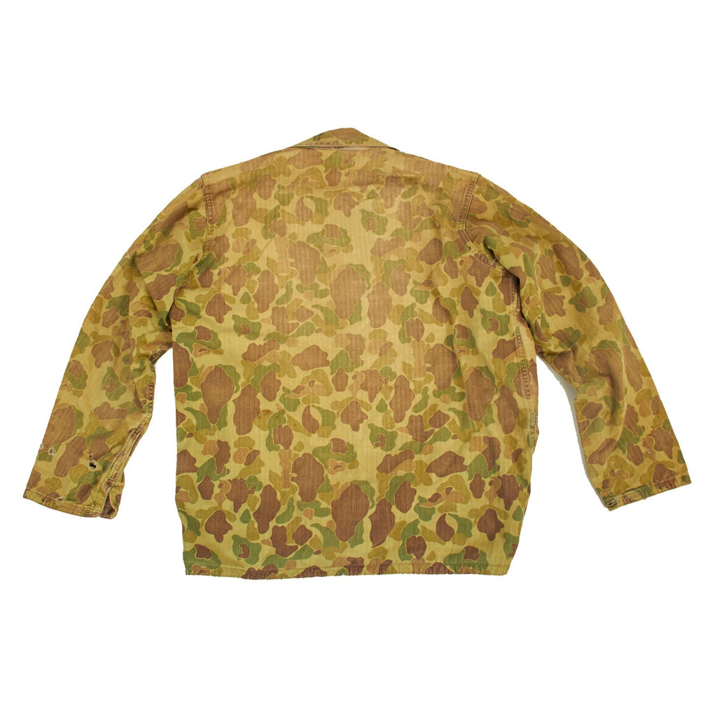 Original U.S. WWII USMC Named P44 Camouflage Pattern 1944 Utility Unif ...