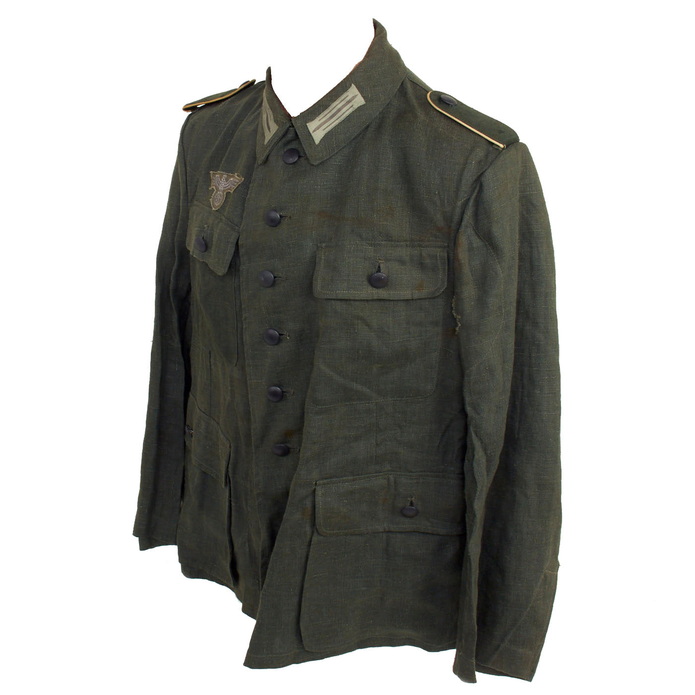 Original German WWII Heer Army Enlisted Man's Summer Tunic ...