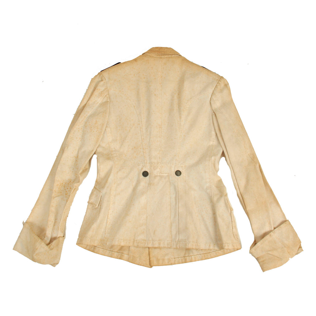 Original German WWII Heer Medical Oberstarzt Officer Summer White Unif ...