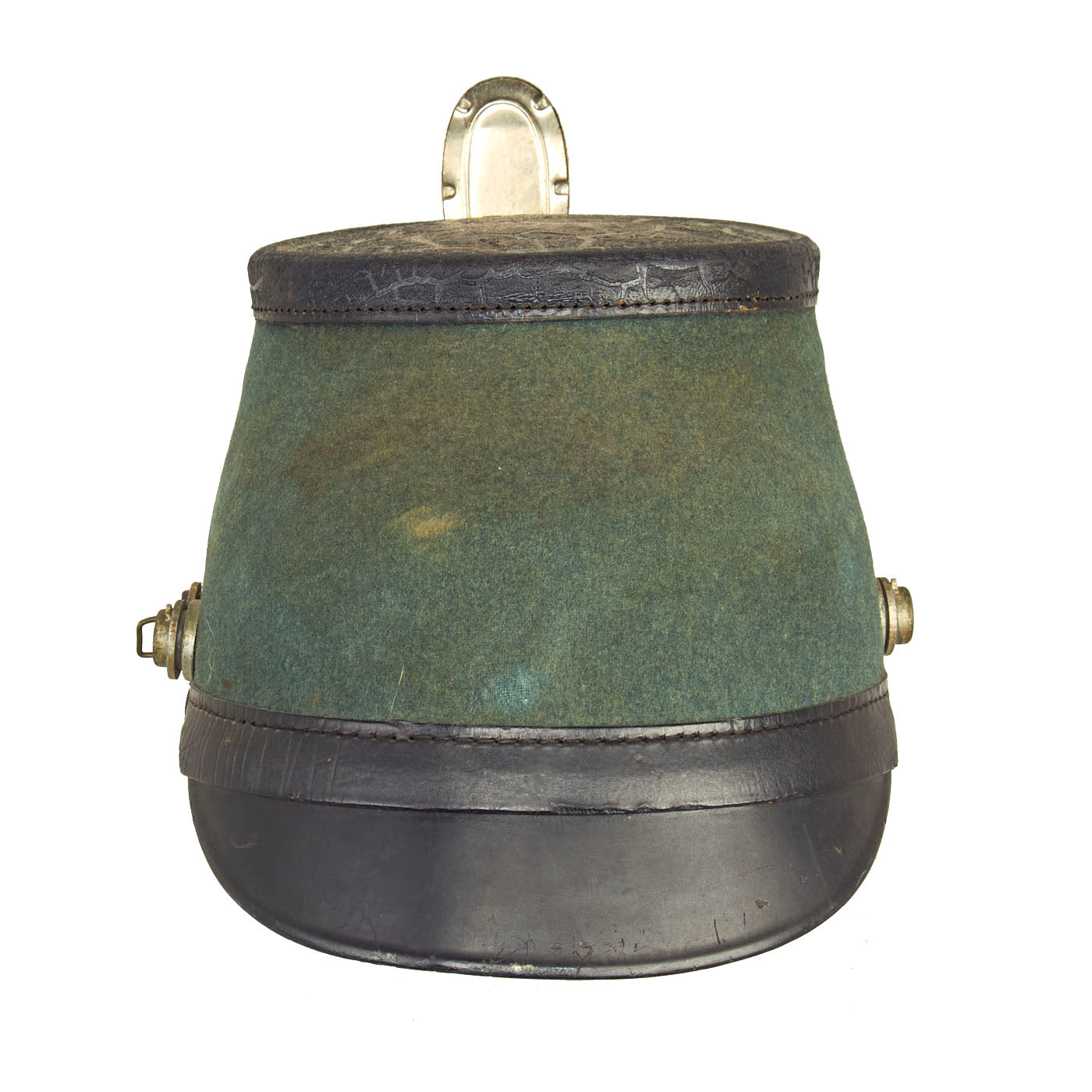 Original German WWII Late Pattern Metropolitan Police Shako by EREL wi ...