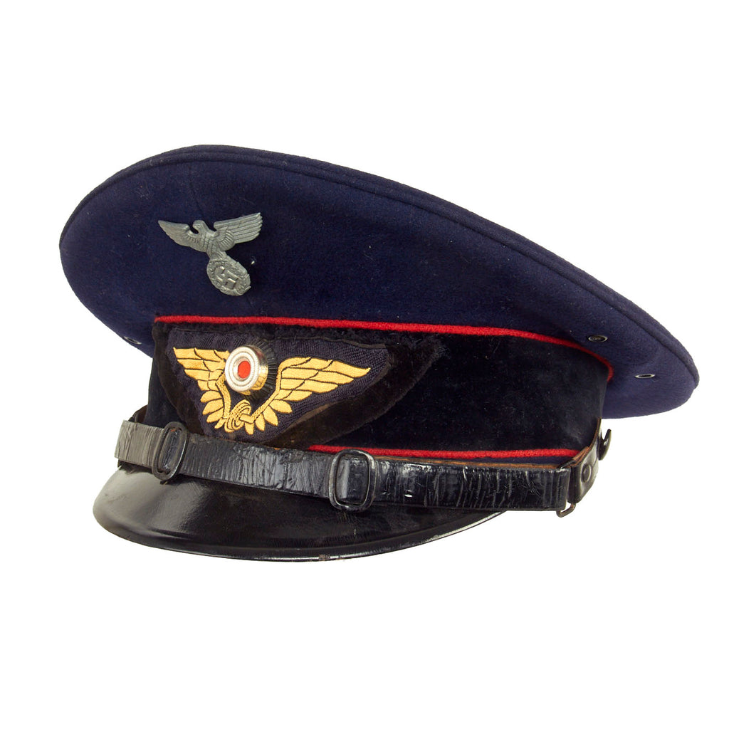 Original WWII German Deutsche Reichsbahn Railway Official’s Schirmmütz – International Military ...
