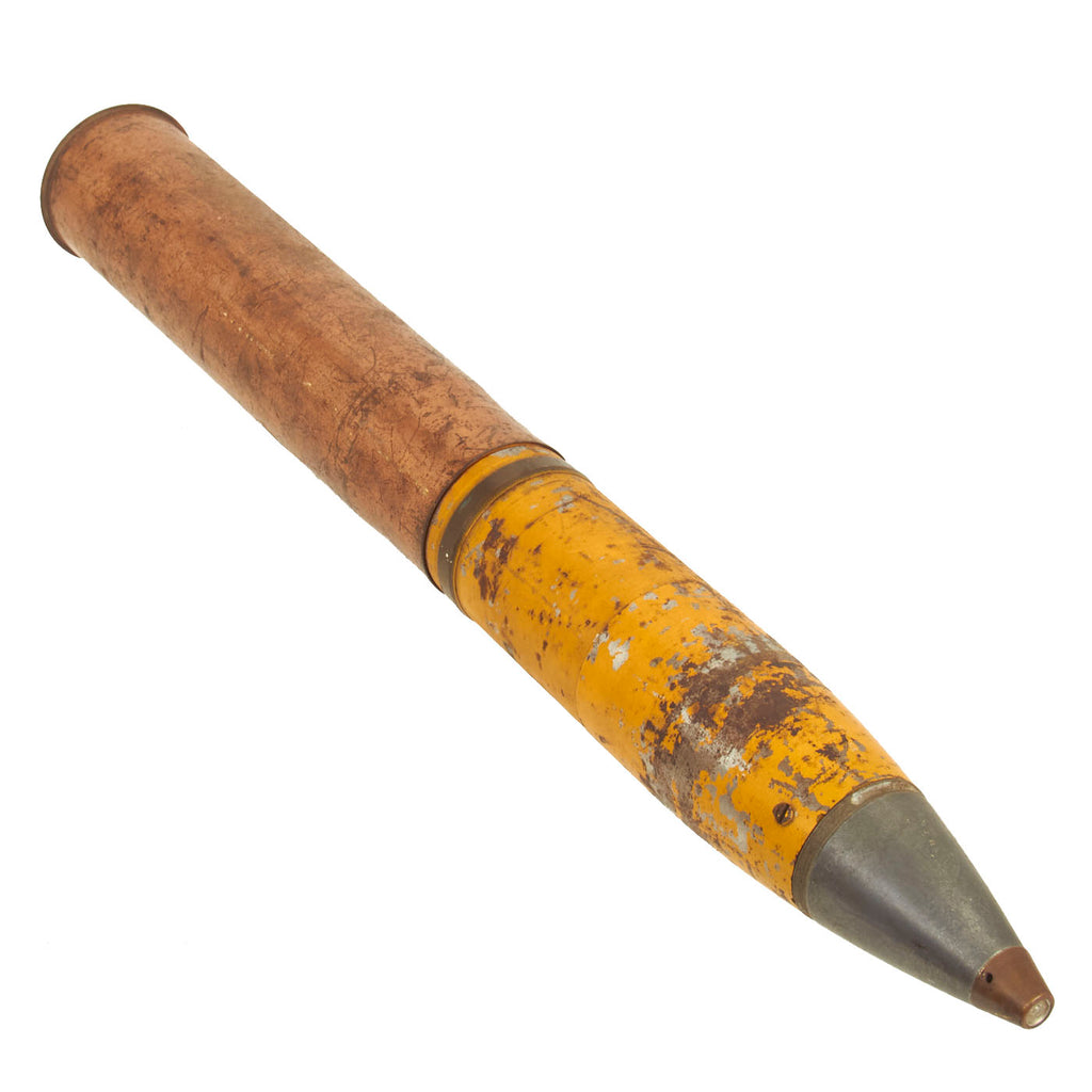 Original U.S. WWII Sherman Tank Gun 75mm M48 High Explosive Inert Roun ...