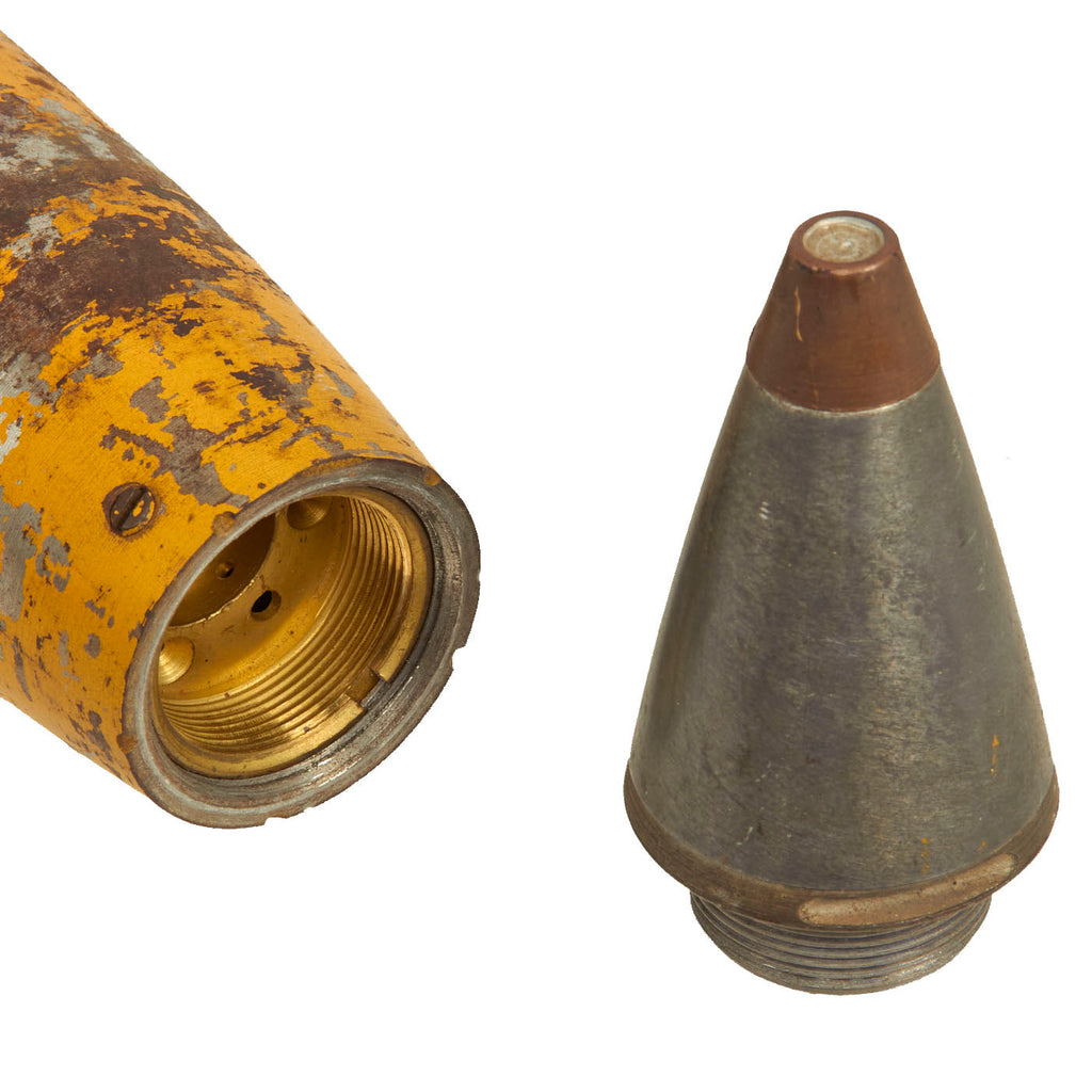 Original U.S. WWII Sherman Tank Gun 75mm M48 High Explosive Inert Roun ...