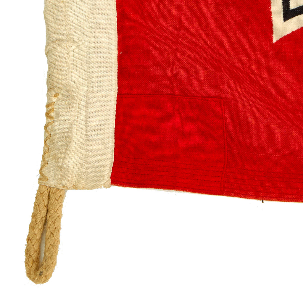 Original German WWII Captured Battle Flag Signed by American 51st Armo ...