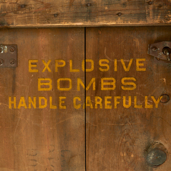 Original U.S. WWII Era M1A1 Bangalore Torpedo Wooden Transit Chest for ...