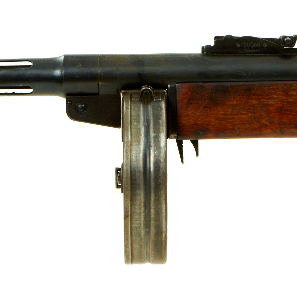Original Finnish WWII Suomi KP/-31 M31 Display 9mm SMG with Drum ...