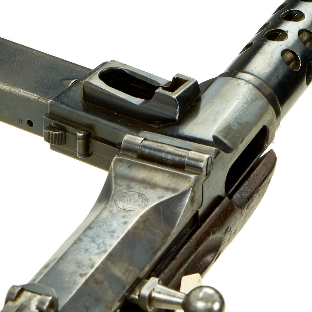 Original German Pre-WWII MP34(ö) Steyr Solothurn Display SMG with Maga ...