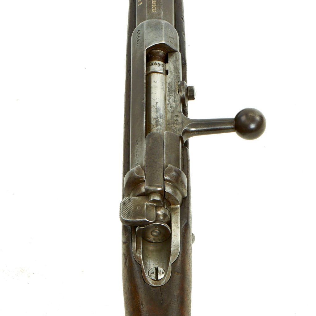 Original German Mauser M1871 Rifle by Gebrüder Mauser dated 1876 - Wür ...