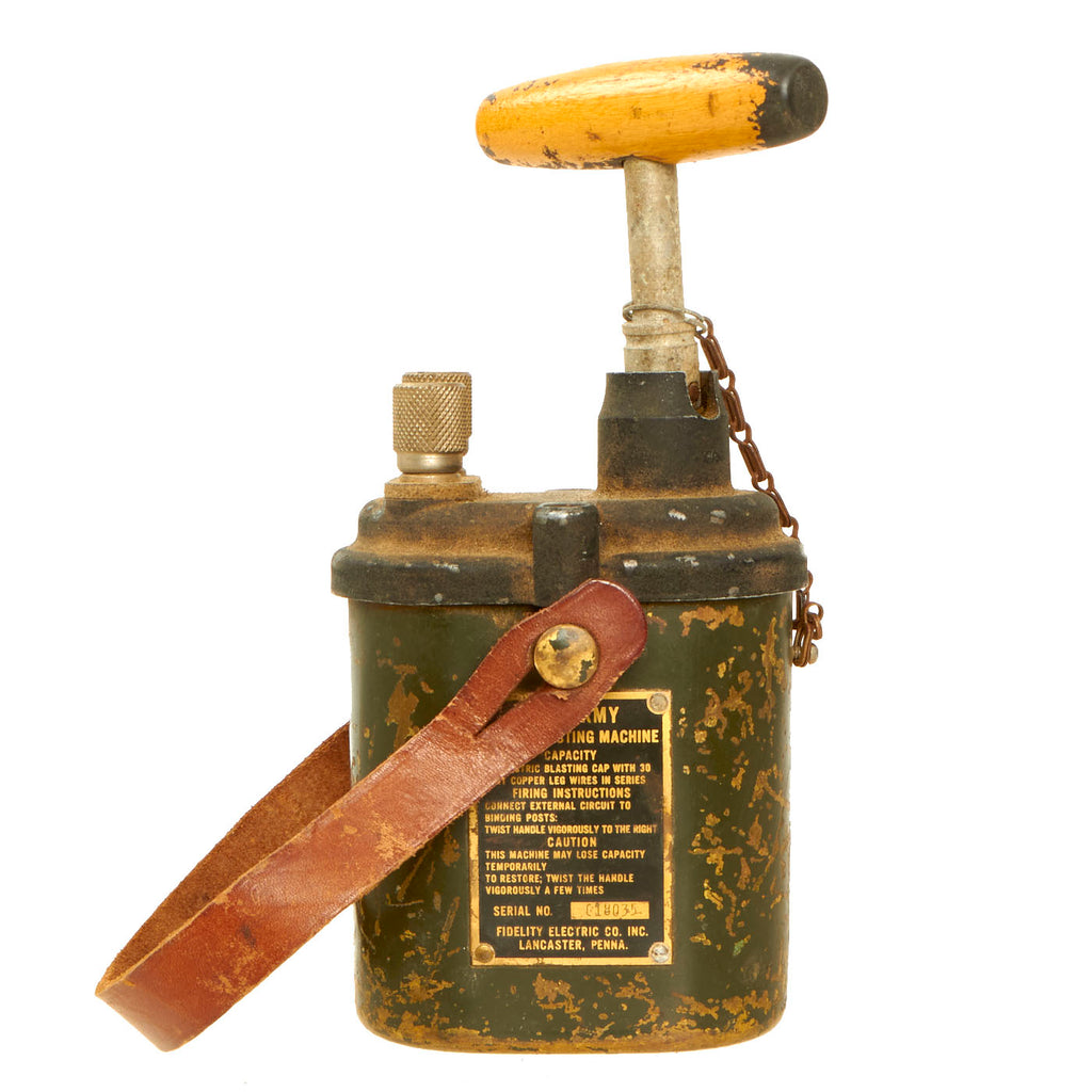 Original U.S. WWII D-Day Army 10 Cap Blasting Machine by Fidelity Elec ...