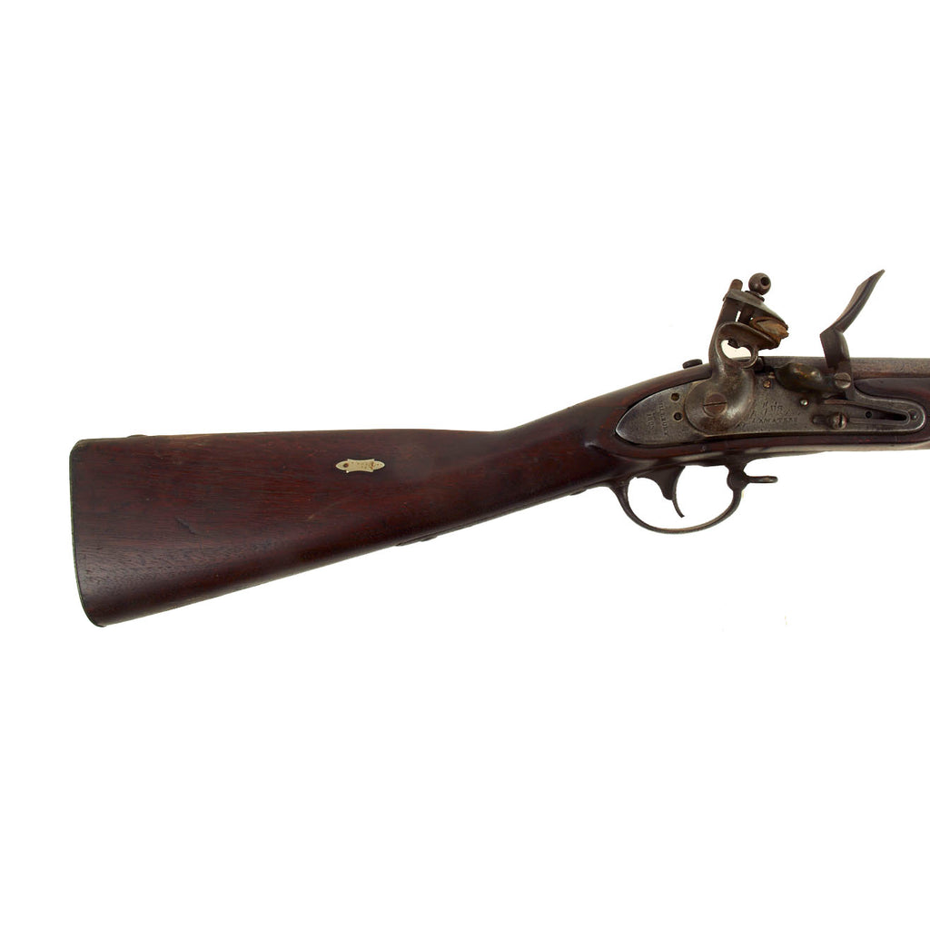 Original U.S. Springfield Model 1822 Flintlock Contract Musket by Asa ...