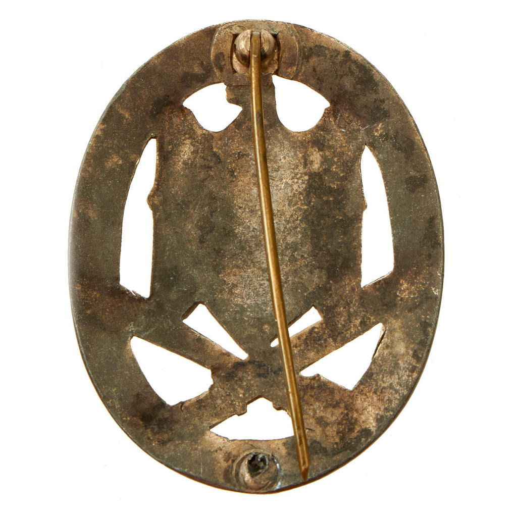 Original Set of Two German WWII Badges - (1) Panzer Assault Tank Badge ...