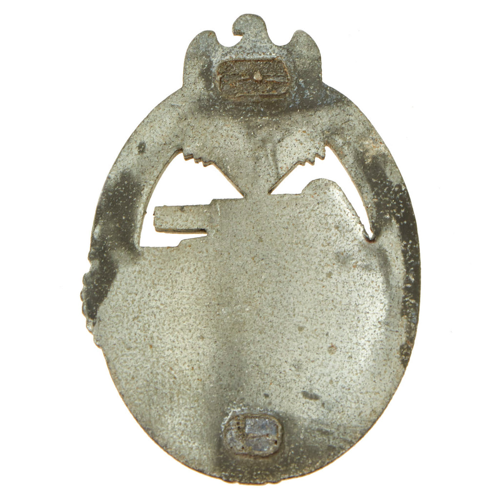 Original Set of Two German WWII Badges - (1) Panzer Assault Tank Badge ...