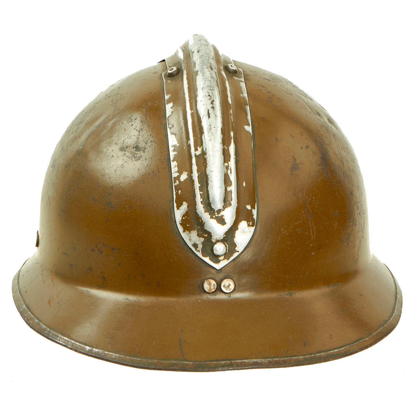 Original Belgian WWII Model 1926 Adrian Infantry Helmet with Lion Badg ...