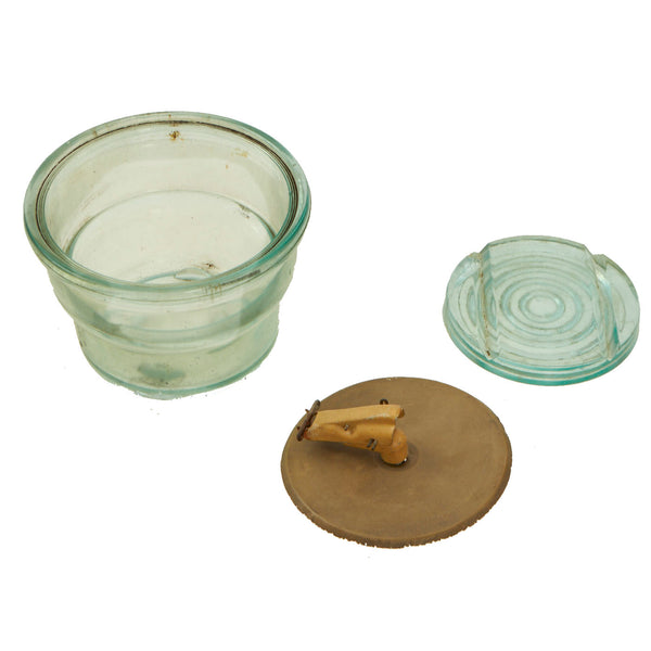 Original WWII German Glass Mine with Lid and Fuse - Glasmine 43 ...