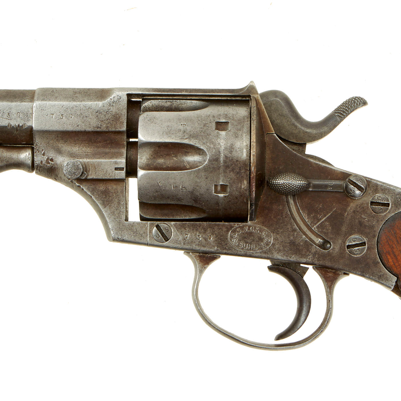 Original Imperial German Regiment Marked M1879 Reichsrevolver by Suhl ...