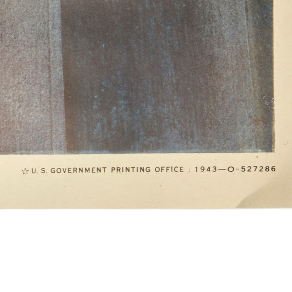 Original U.S. WWII United we are strong United we will win Extra Large ...