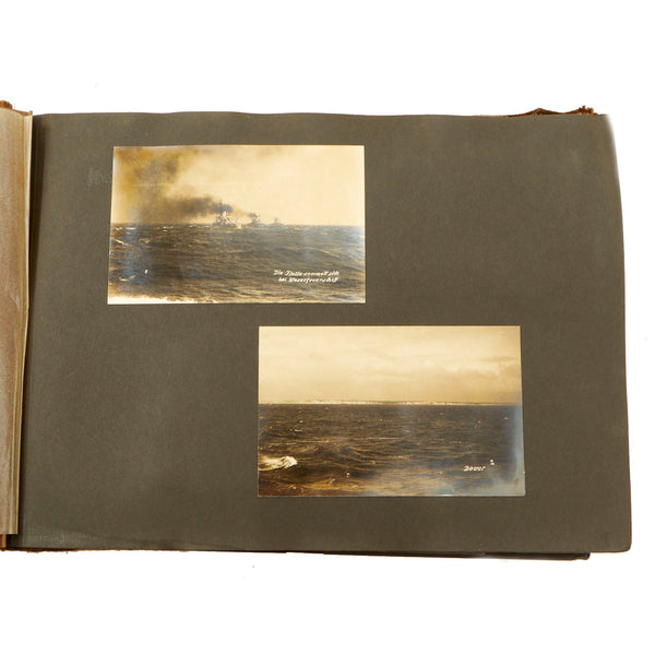 Original German Pre-WWII SMS Hannover Battleship Mediterranean Cruise ...