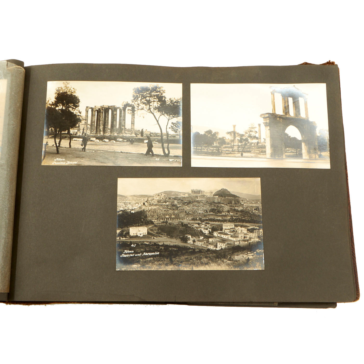Original German Pre-WWII SMS Hannover Battleship Mediterranean Cruise ...