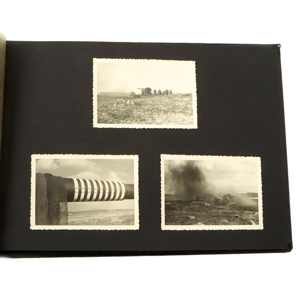 Original German WWII SS Germania Combat Photo Album - 66 Photos - Incr ...