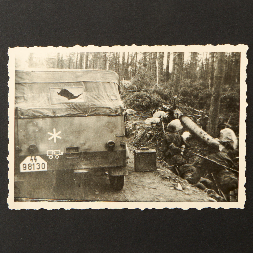 Original German WWII SS Germania Combat Photo Album - 66 Photos - Incr ...