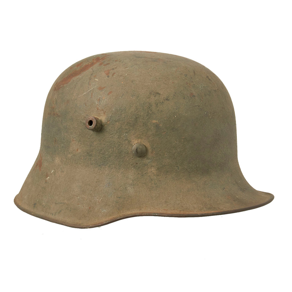 Original German WWII M18 Transitional Army Single Decal Helmet with Li ...