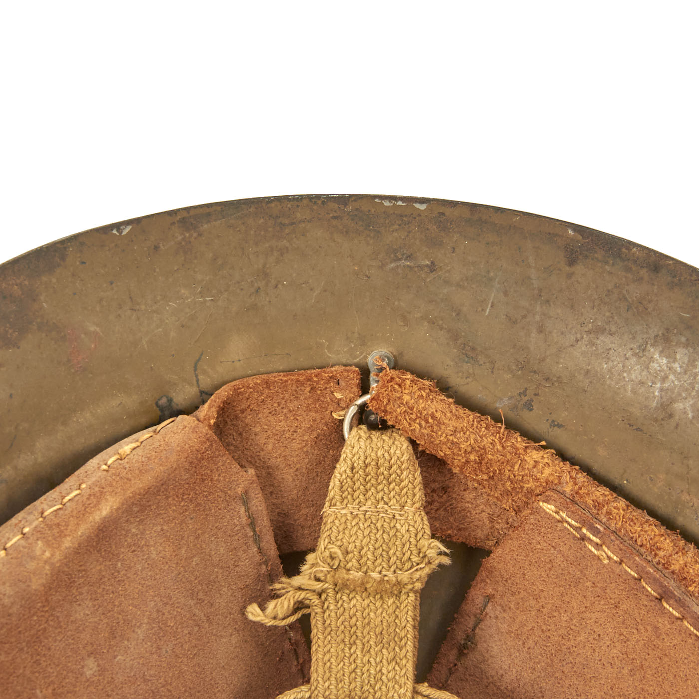 Original Japanese WWII Special Naval Landing Forces (SNLF) Helmet with ...