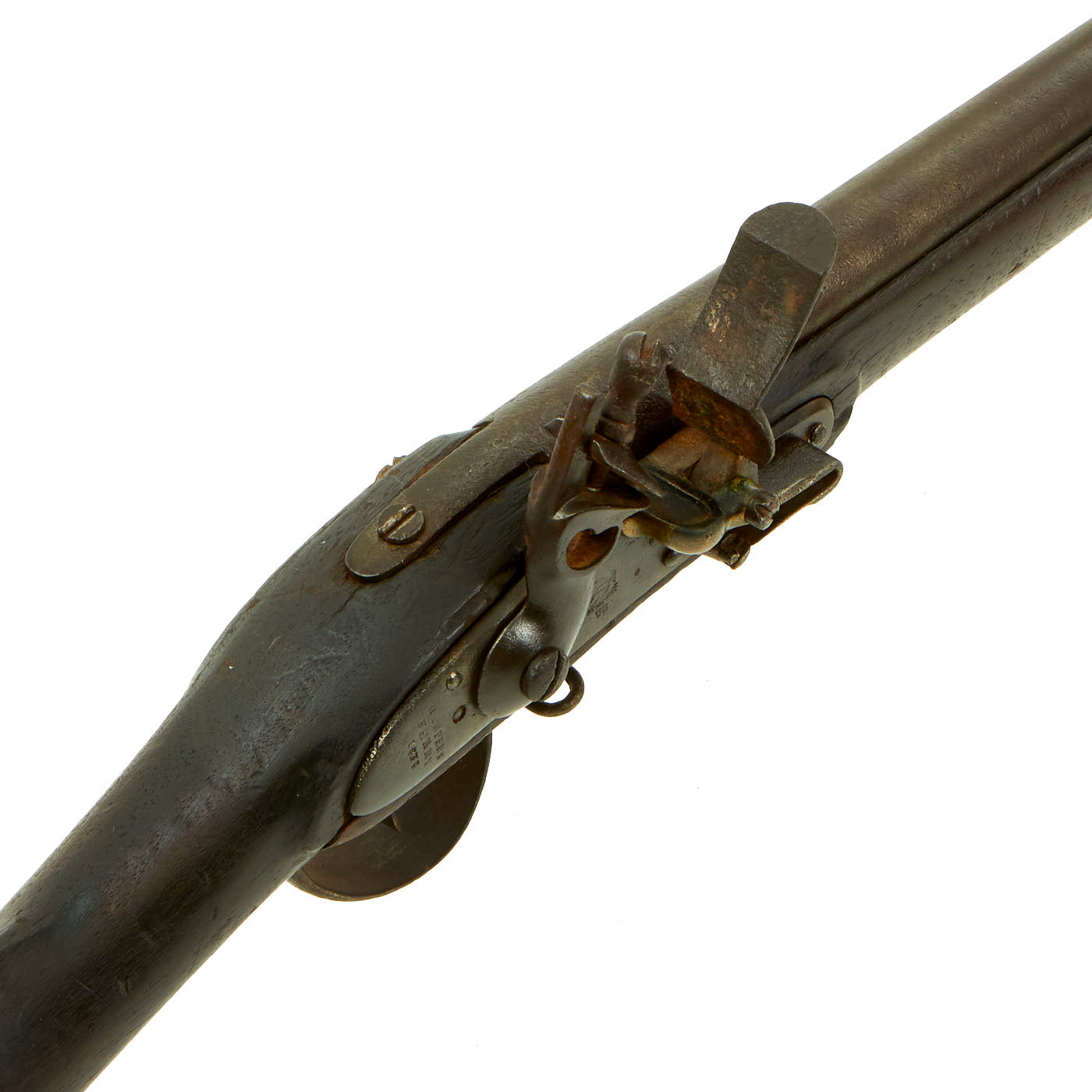 Original U.S. Springfield Model 1835 Flintlock Musket by Harpers Ferry ...
