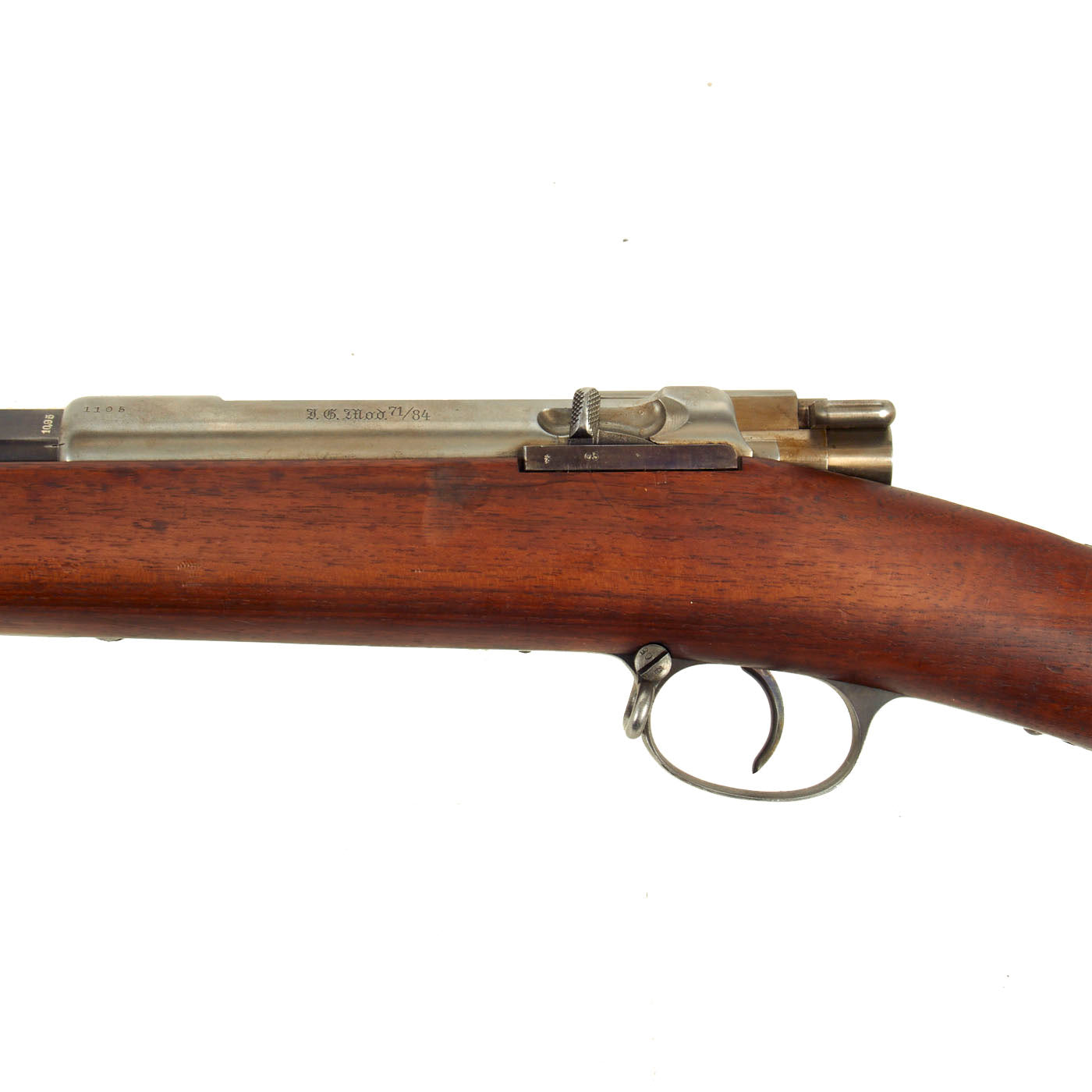 Original Imperial German Mauser Model 1871/84 Magazine Service Rifle b ...