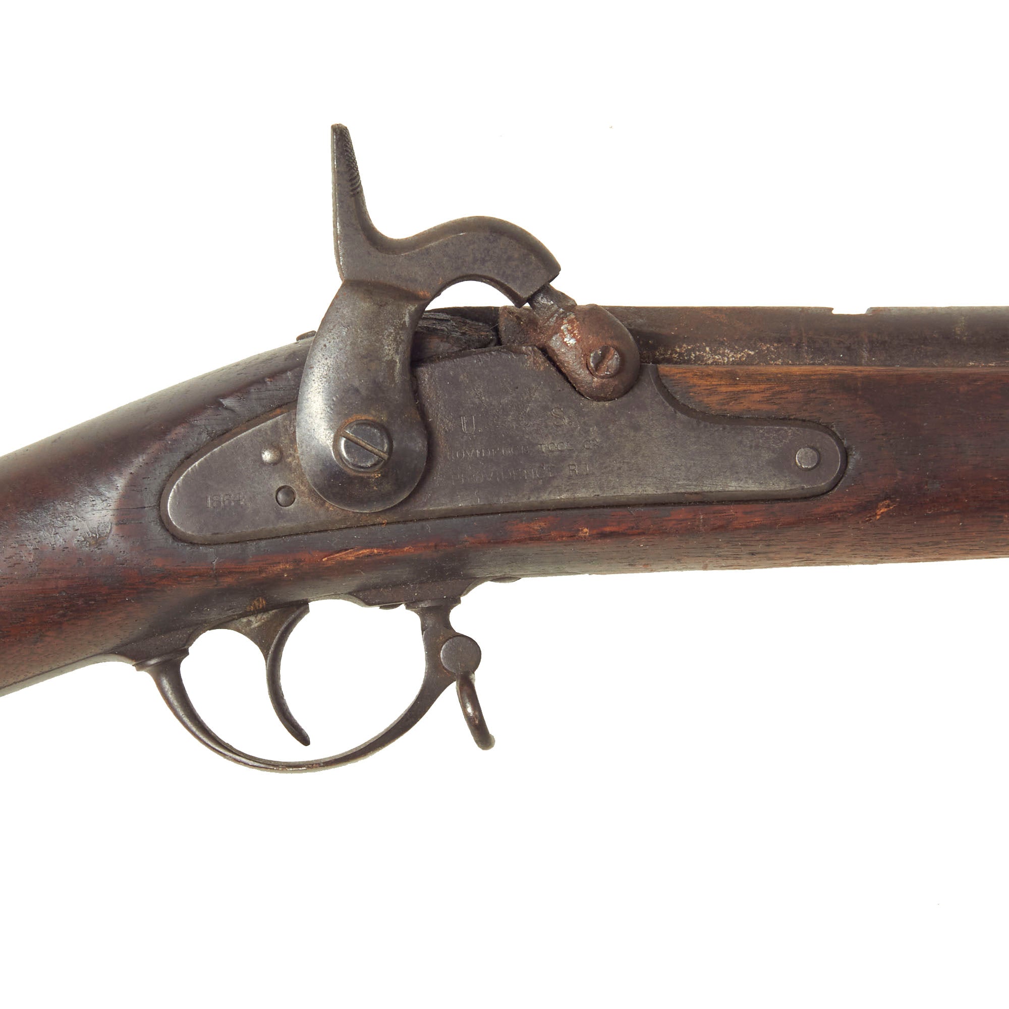 Original U.S. Civil War Springfield M1861 Rifled Musket by Providence ...