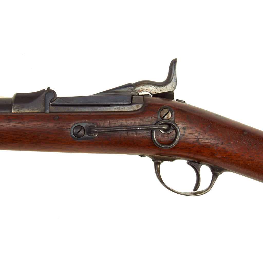 Original U.S. Springfield Trapdoor M1873-90 Saddle Ring Carbine with R ...