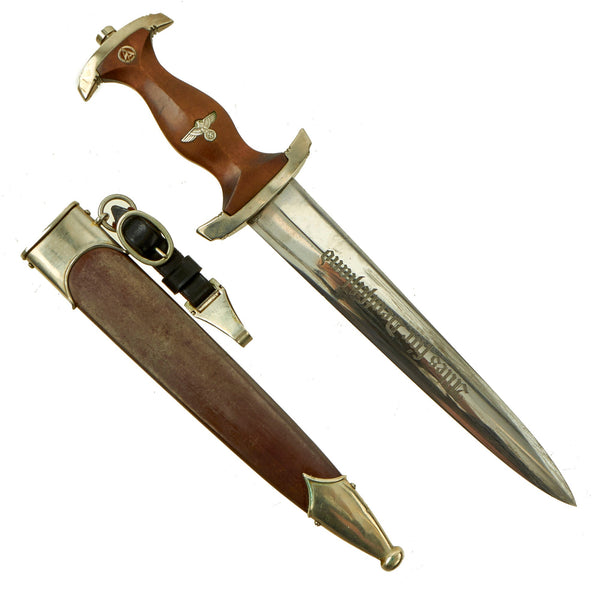 Original German WWII Partial Ground Ernst Röhm Signature SA Dagger by ...