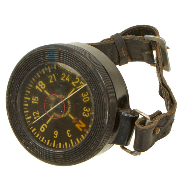 Original German WWII Luftwaffe Aviator Early Model AK 39 Wrist Compass ...
