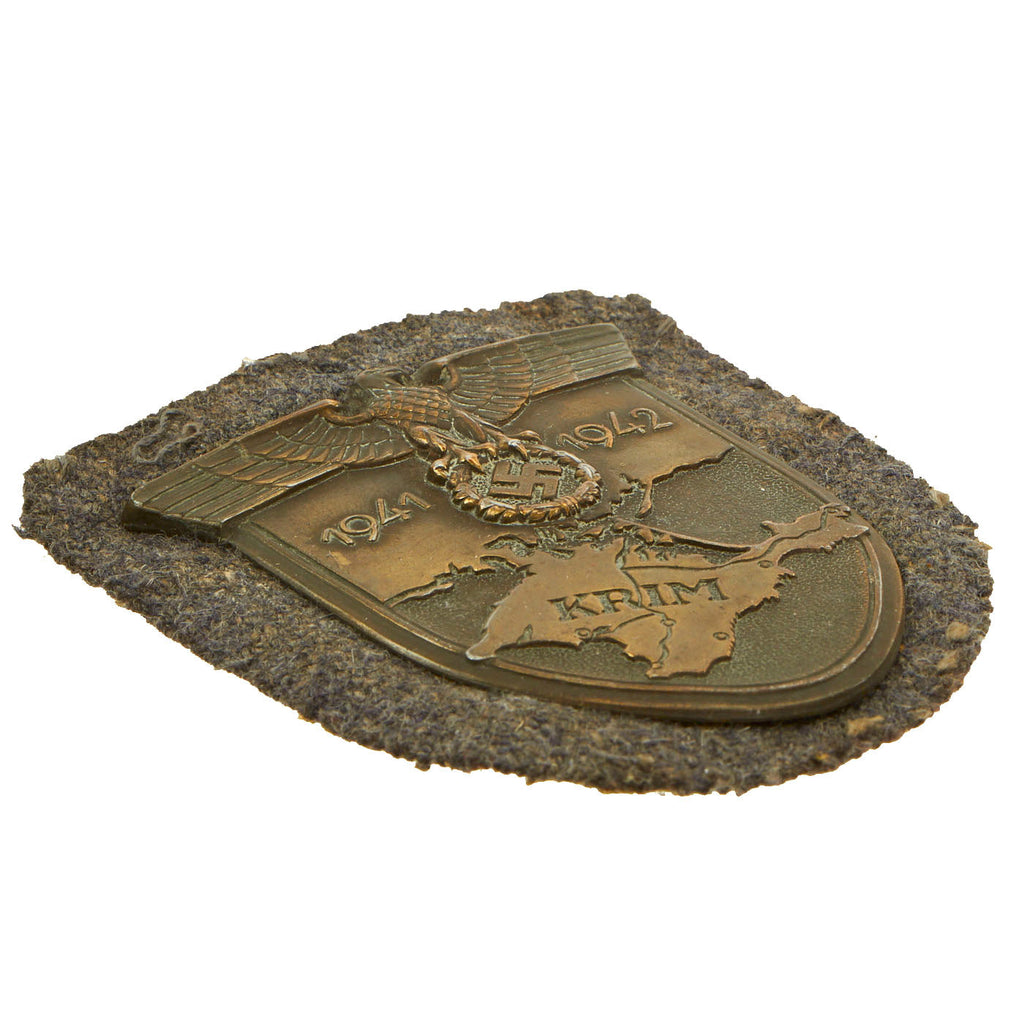 Original German WWII Luftwaffe Crimea Krim Shield Decoration - Krimsch ...