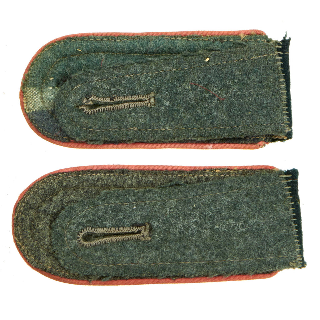 Original German WWII HEER Army Panzer Sergeant Rank Shoulder Boards ...