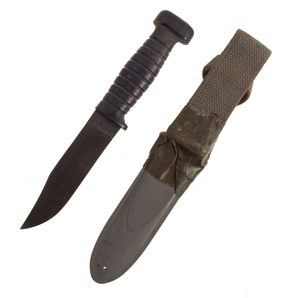 Original U.S. WWII Navy USN Mark 1 Fighting Knife by COLONIAL with Mk1 ...