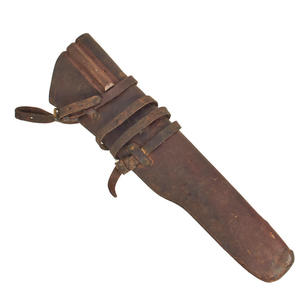 Original U.S. WWII M1 Garand Rifle Leather Jeep Scabbard With Securing ...