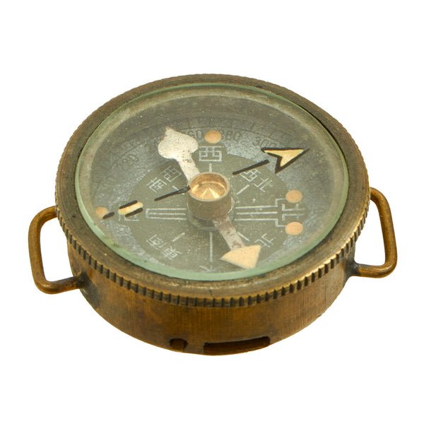 Original Japanese WWII Pilot’s Wrist Compass – International Military ...