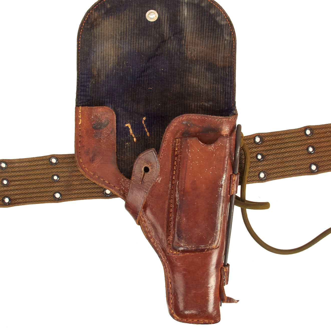 Original U.S. Vietnam War North Vietnamese Army NVA Pistol Belt with S ...