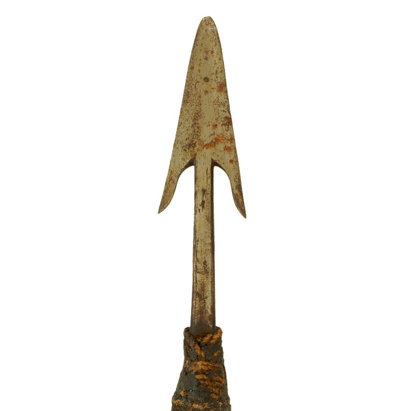 Original 19th Century Philippines Bagobo People Sibat Spear With Detac ...