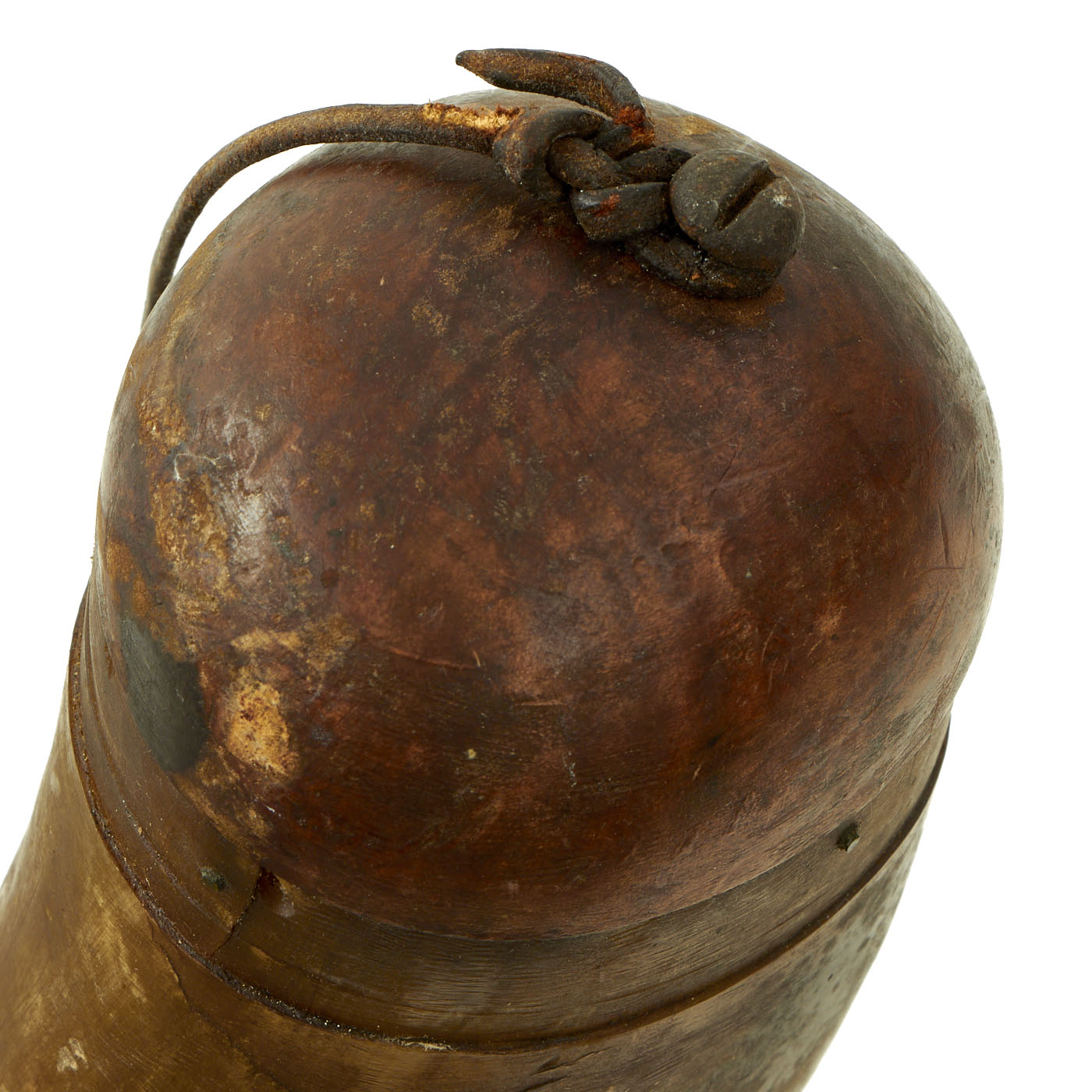 Original Massive 18th - 19th Century Powder Horn - Possibly for Cannon ...