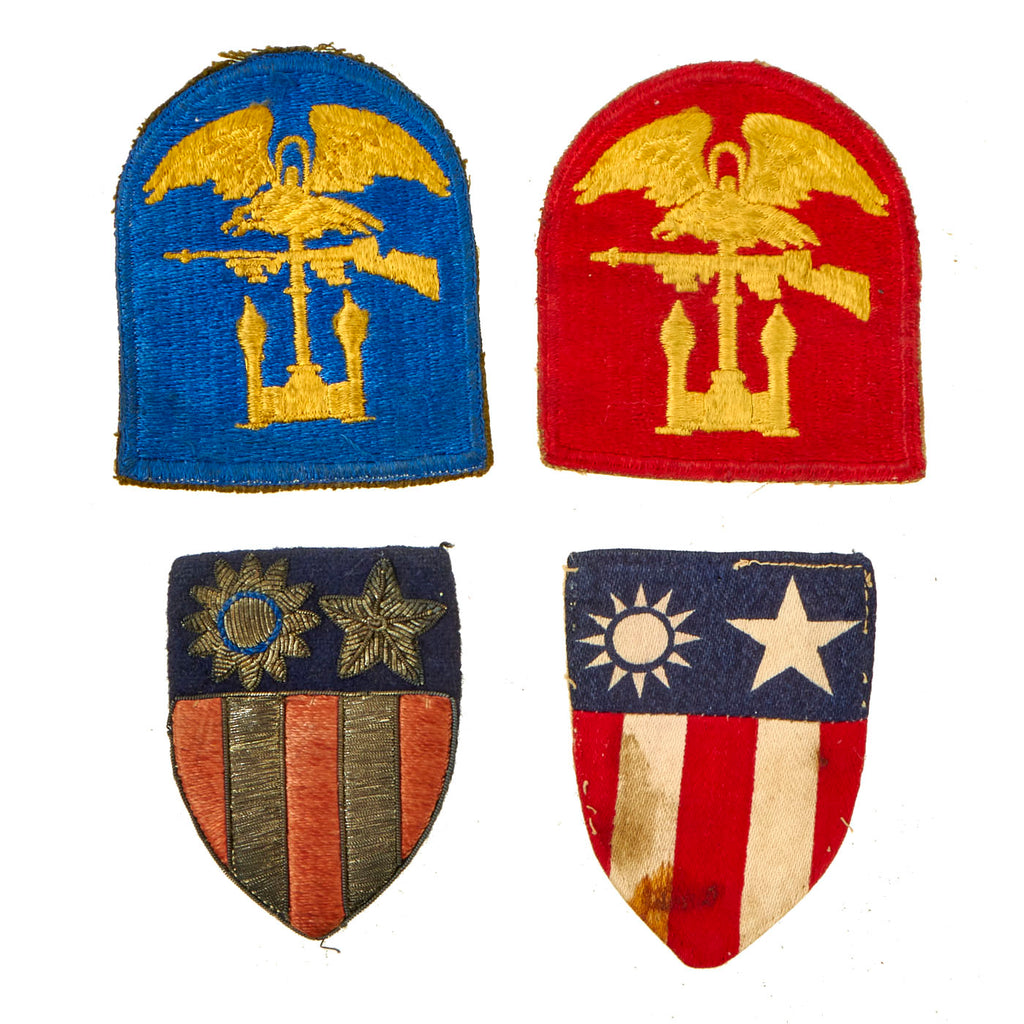 Original U.S. & U.K WWII Military and Homefront Patch and Insignia Lot ...