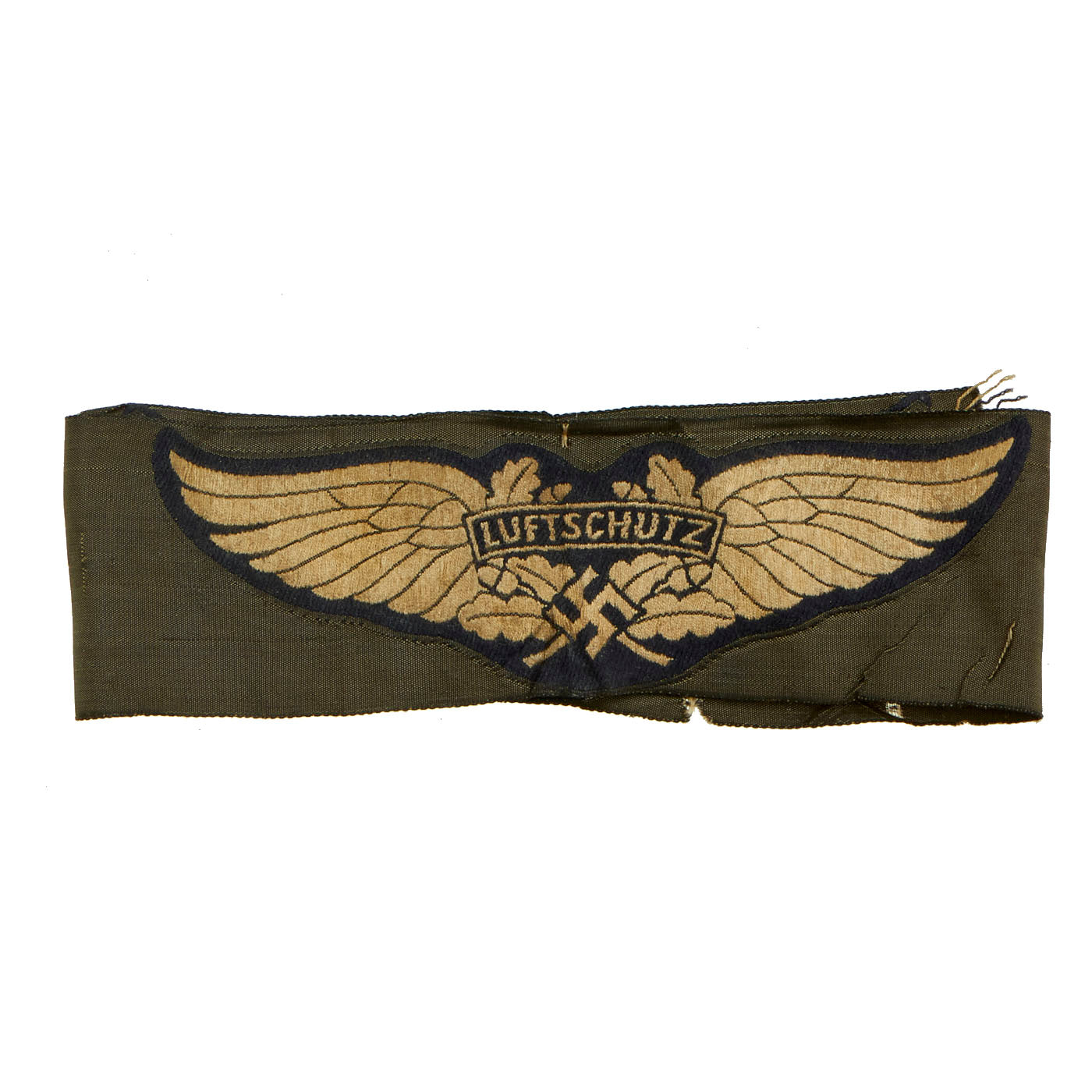 Original German WWII Cloth Armband, Patch and Badge Insignia Lot - 16 ...