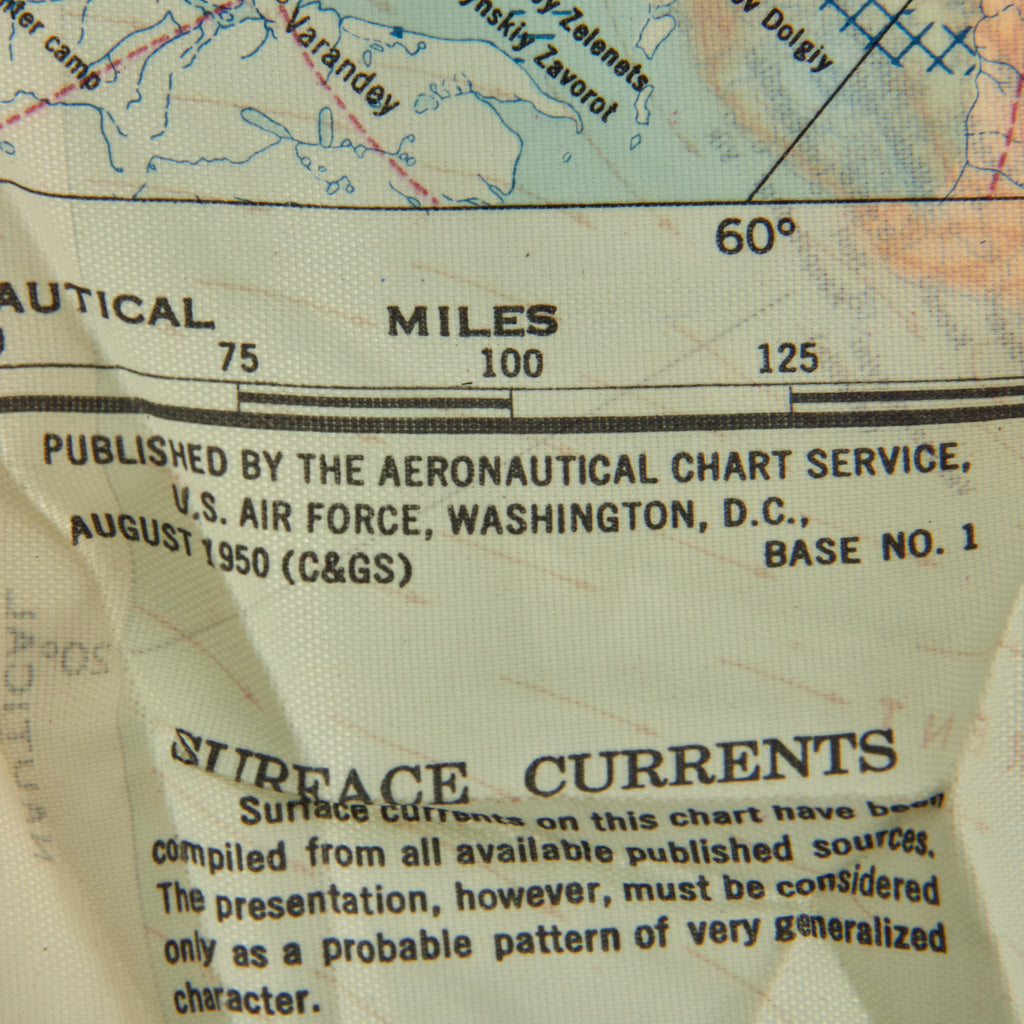 Original U.S. WWII & Post War AAF “Escape and Evasion / USAF Cloth Cha ...