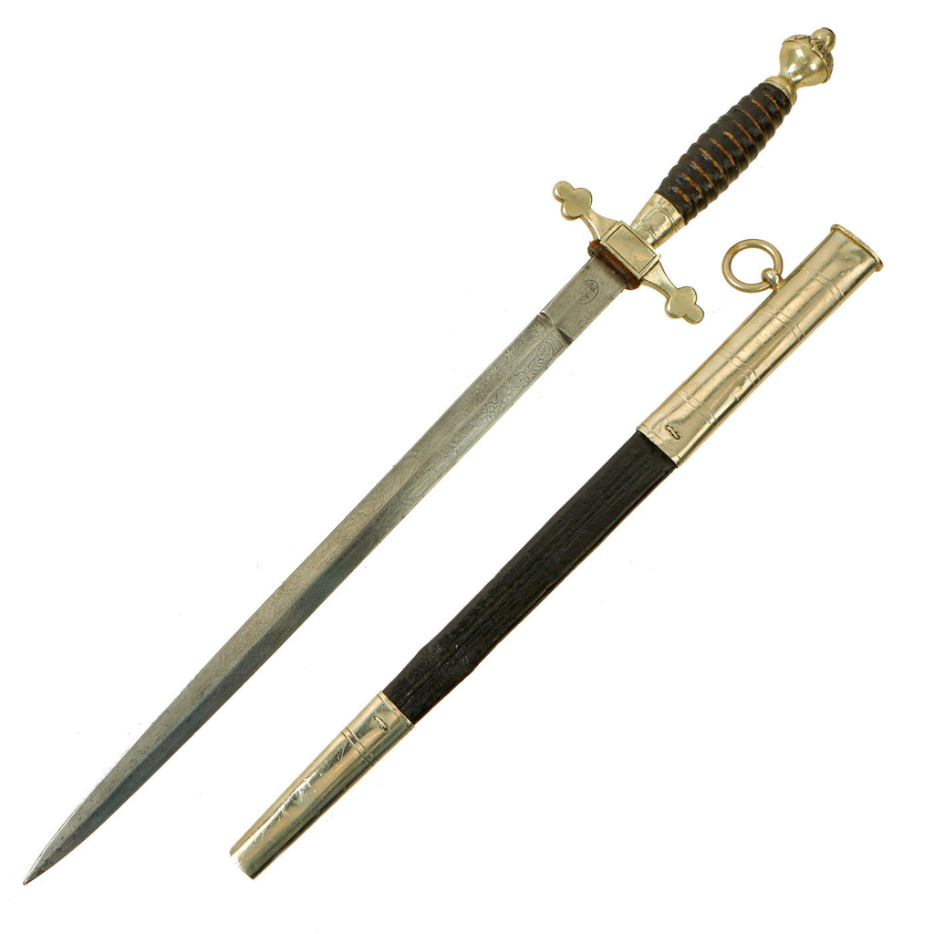 Original German Early Weimar Era Double Etched Prussian Fire Officials ...