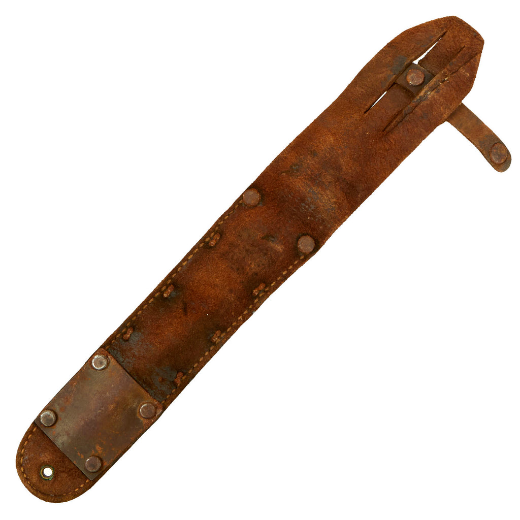 Original U.S. WWII 1943 Dated M6 Leather Scabbard by Moose Co. For The ...