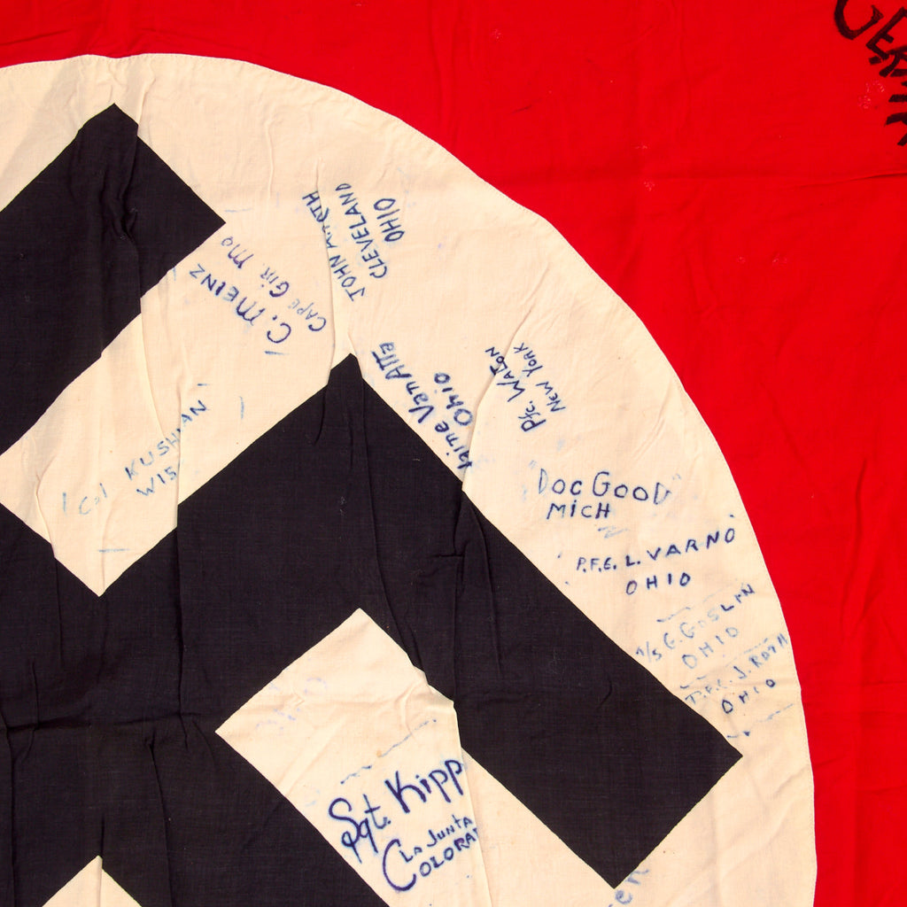 Original German WWII Signed USGI Bring Back Panzer Tank & Vehicle Iden ...